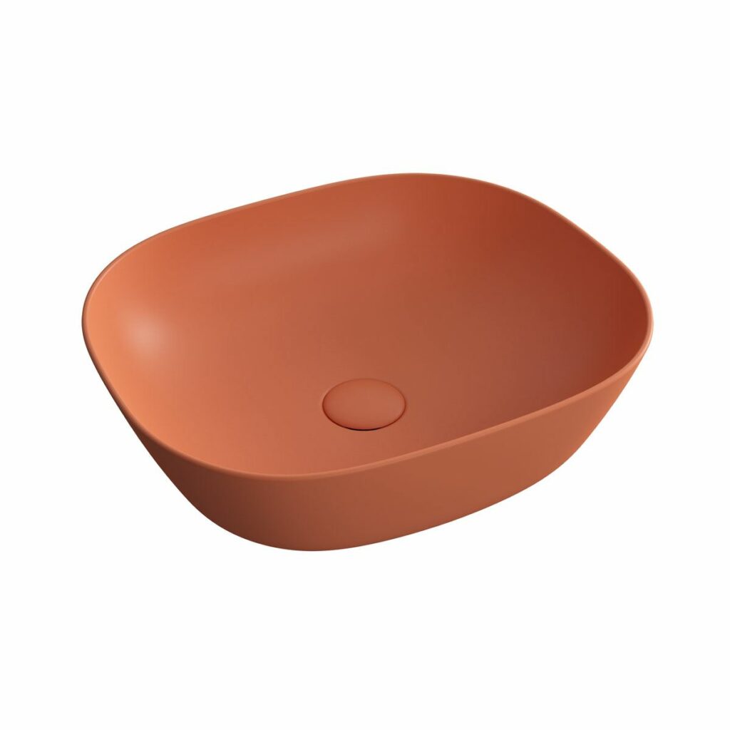 Bowl washbasin Geo 60 cm matte black | 7425B083-0016 | VitrA Georgia