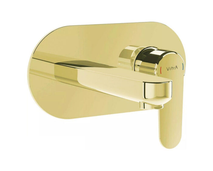 Built-in Basin Mixer Root Round Golden | A4272123EXP - VitrA Georgia