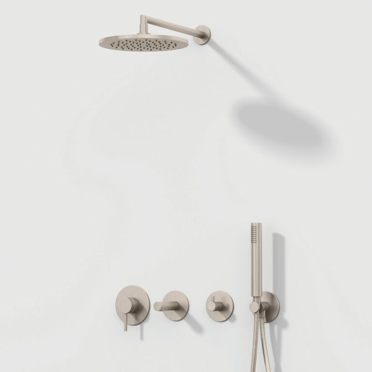 Built-in Shower System Origin Brushed Nickel | A4563834 - VitrA Georgia