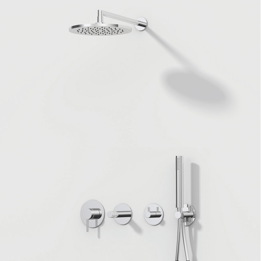 Built-in Shower System Origin Chrome | A45638 - VitrA Georgia
