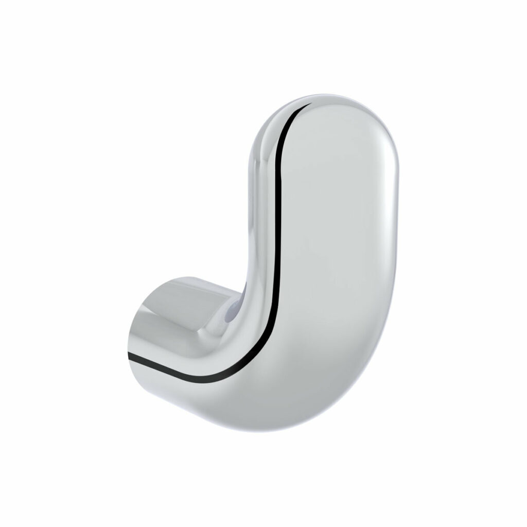 Robe Hanger Liquid With Single Hook Chrome A44568 - VitrA Georgia